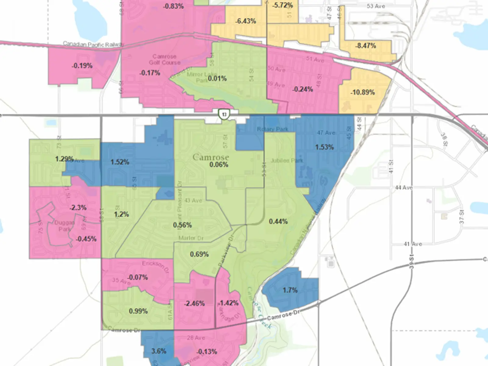 Maps | City of Camrose