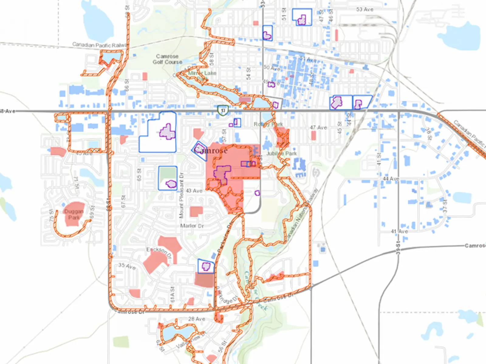Maps | City of Camrose