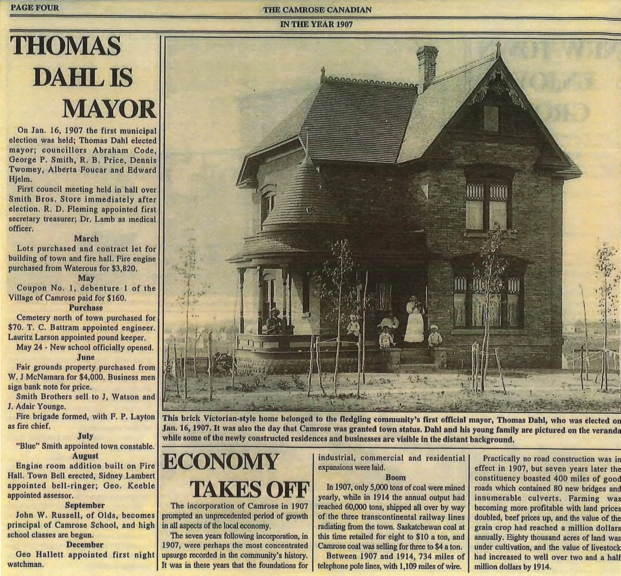 History and Heritage | City of Camrose