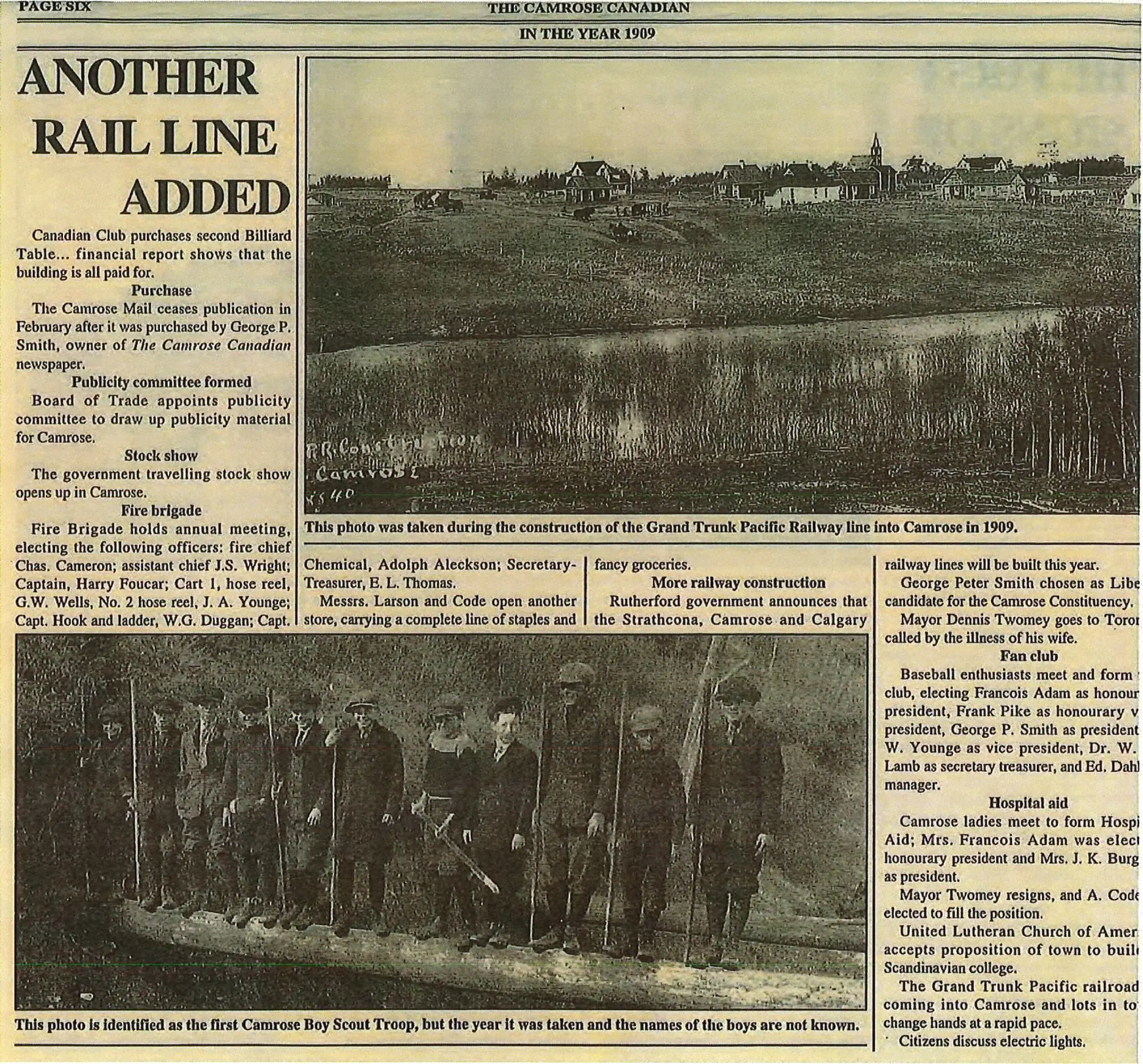 History and Heritage | City of Camrose